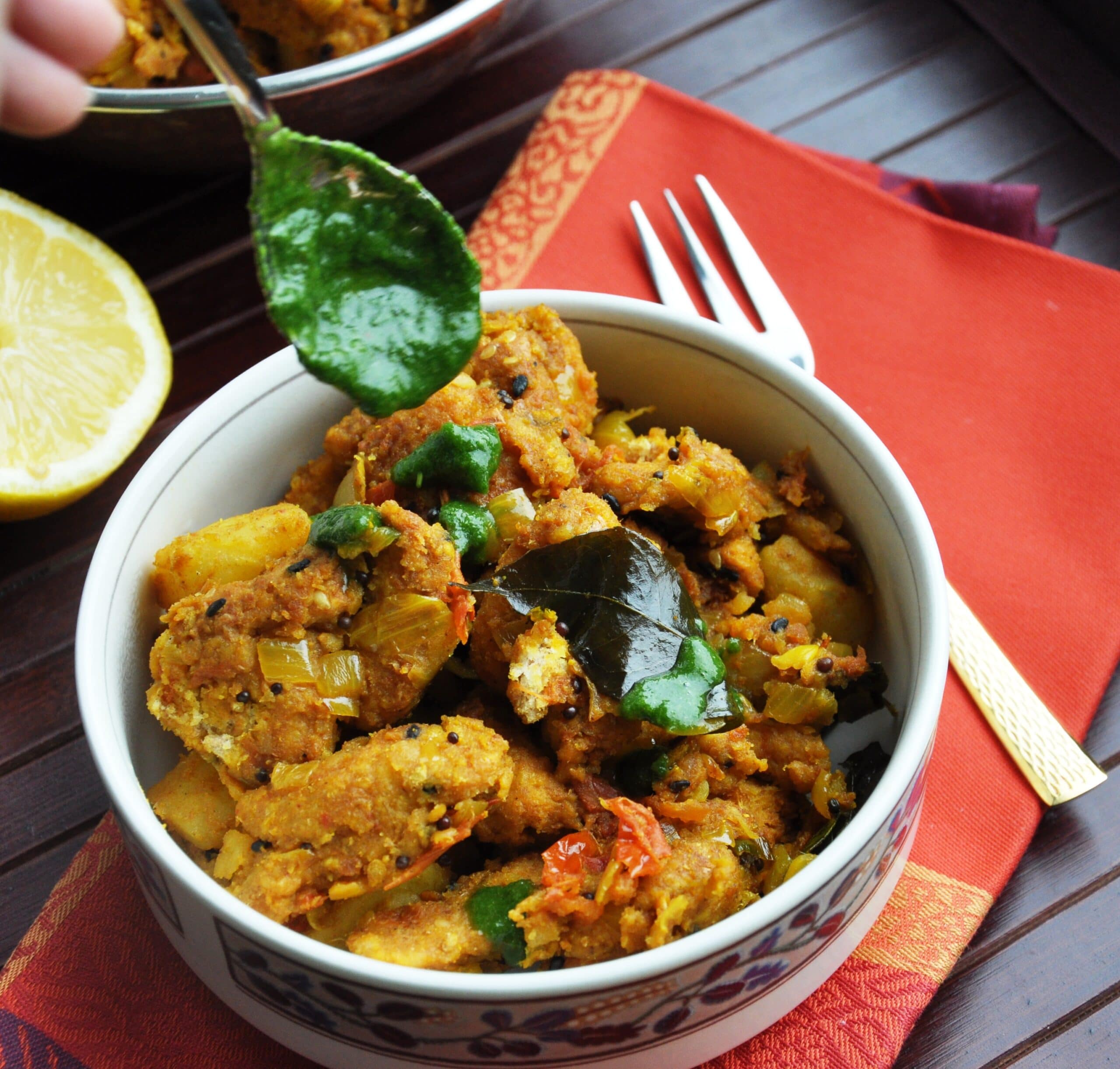 Bread Poha (vegan) - Honey, Whats Cooking