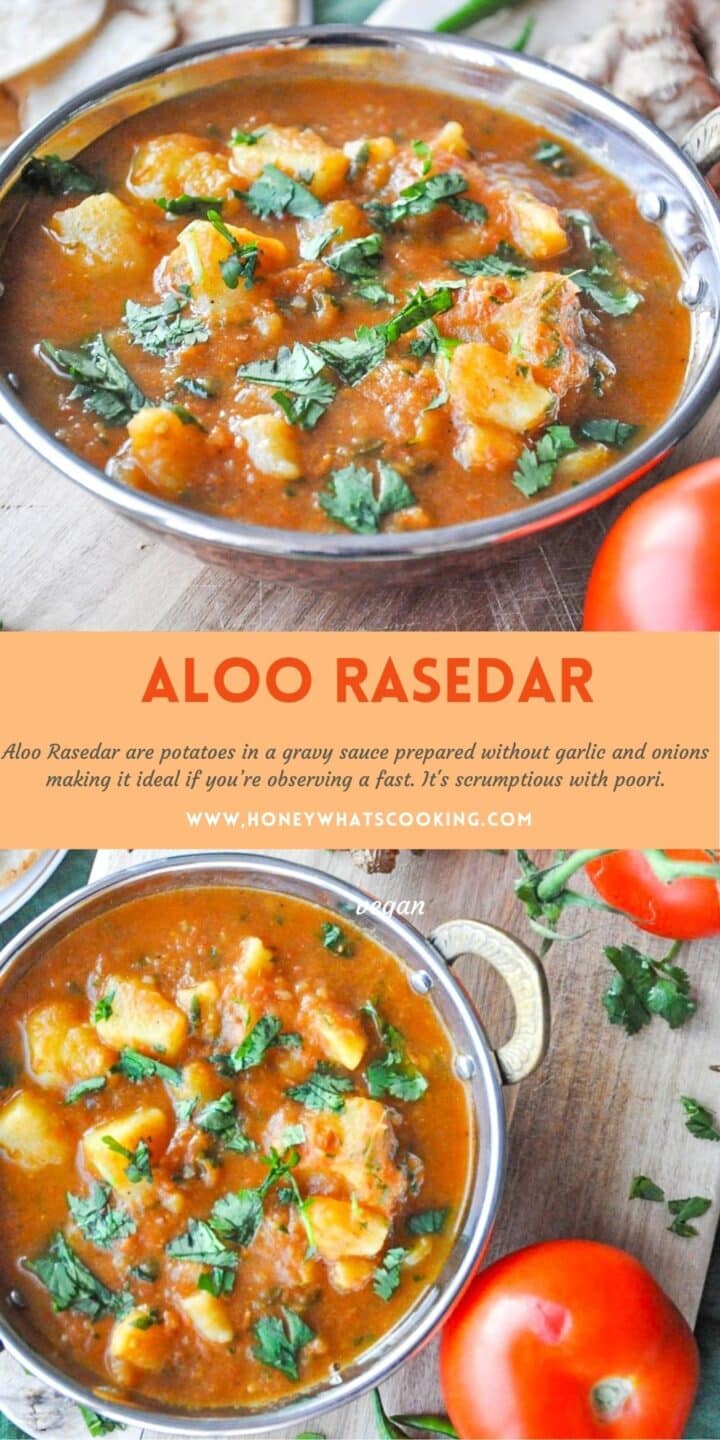 Aloo Rasedar | Potatoes in a Tomato Ginger Gravy (vegan, gluten-free ...