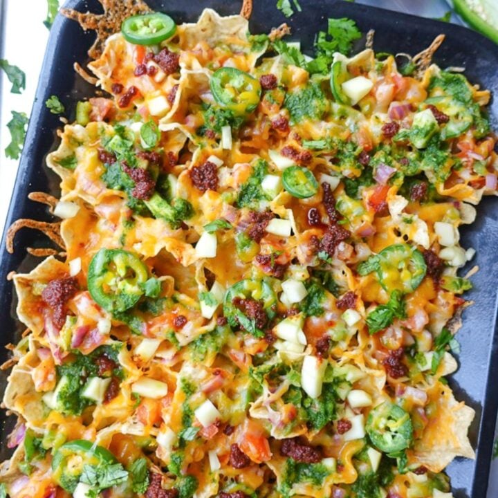 Vegetarian Indian Nachos & Farewell 2019 - Honey, Whats Cooking