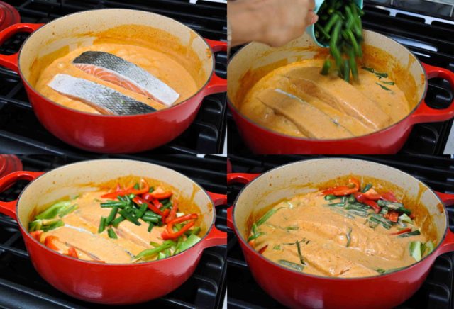 Salmon Panang Curry (paleo, dairy-free, gluten-free) - Honey, Whats Cooking