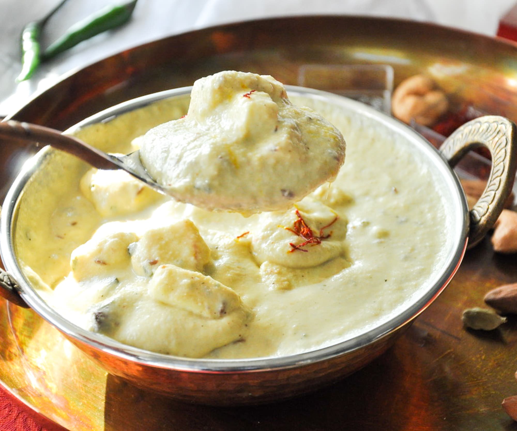 Mughlai Shahi Paneer (no cream, no ghee, no butter, gluten-free ...