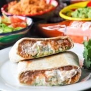 7 Layer Burrito Taco Bell (vegetarian) - Honey, Whats Cooking