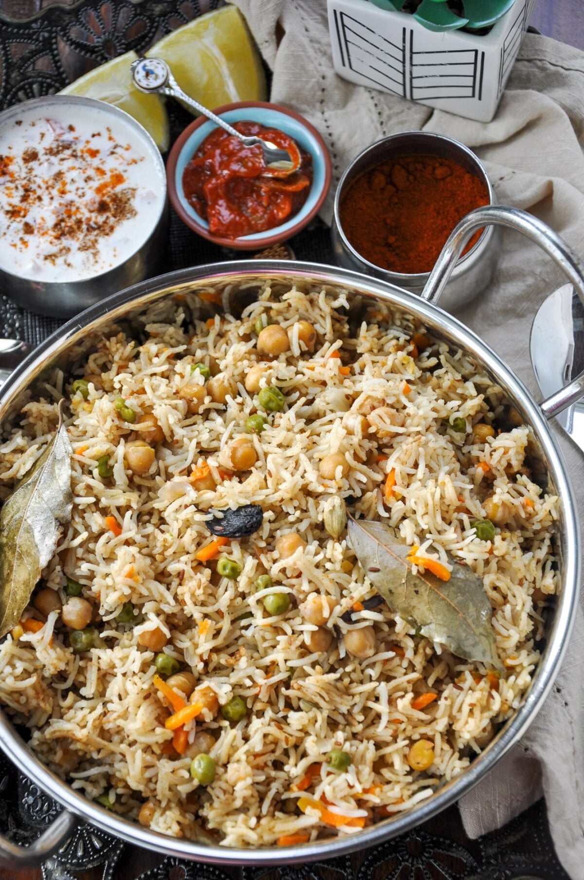 Vegetable Pulao Instant Pot (vegan) - Honey, Whats Cooking