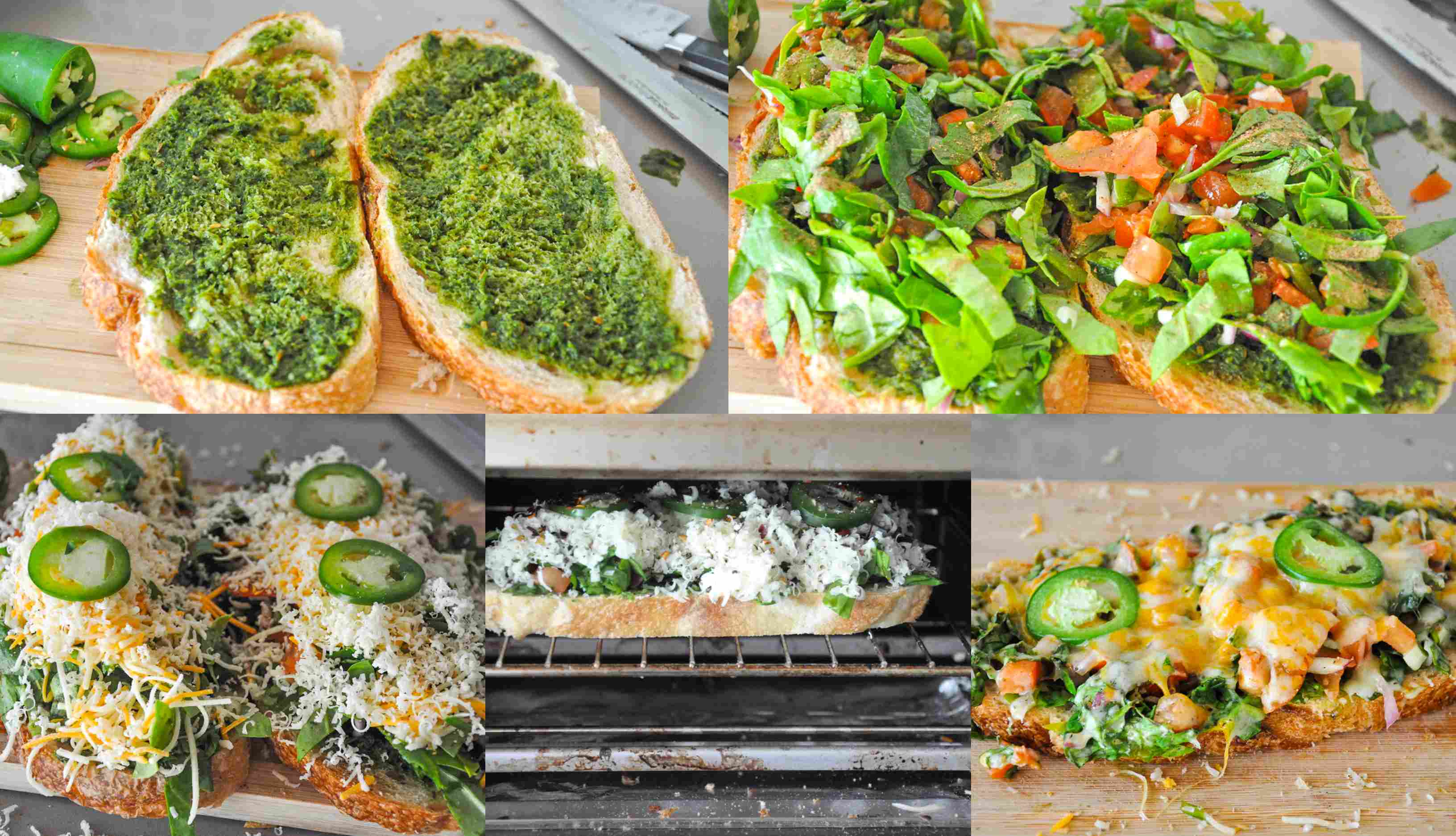 Spinach Chutney Cheese Toastie (vegetarian, gf option) - Honey, Whats ...