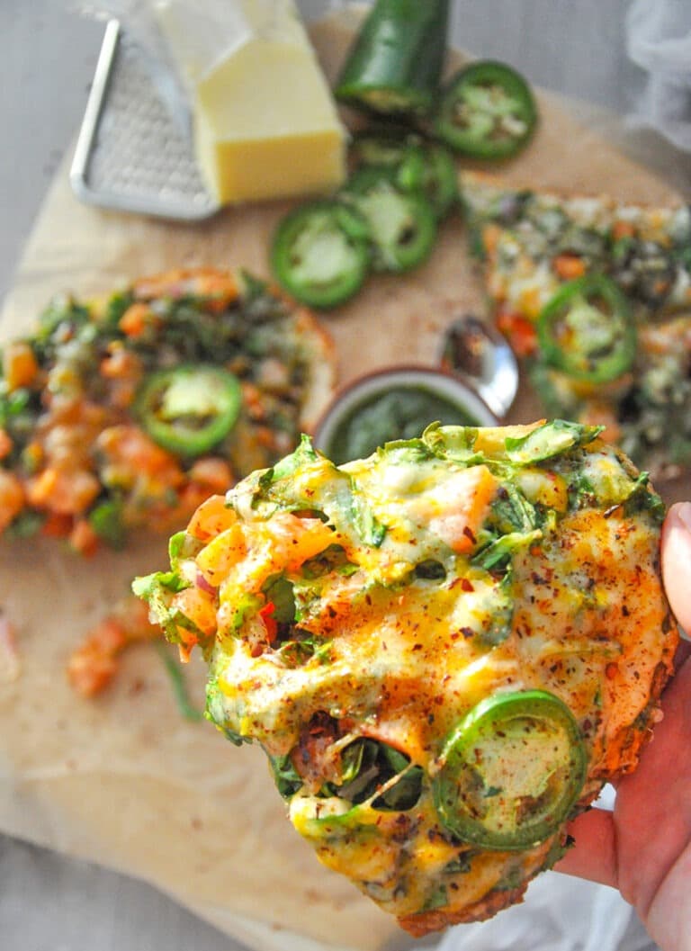 Spinach Chutney Cheese Toastie (vegetarian, gf option) - Honey, Whats ...