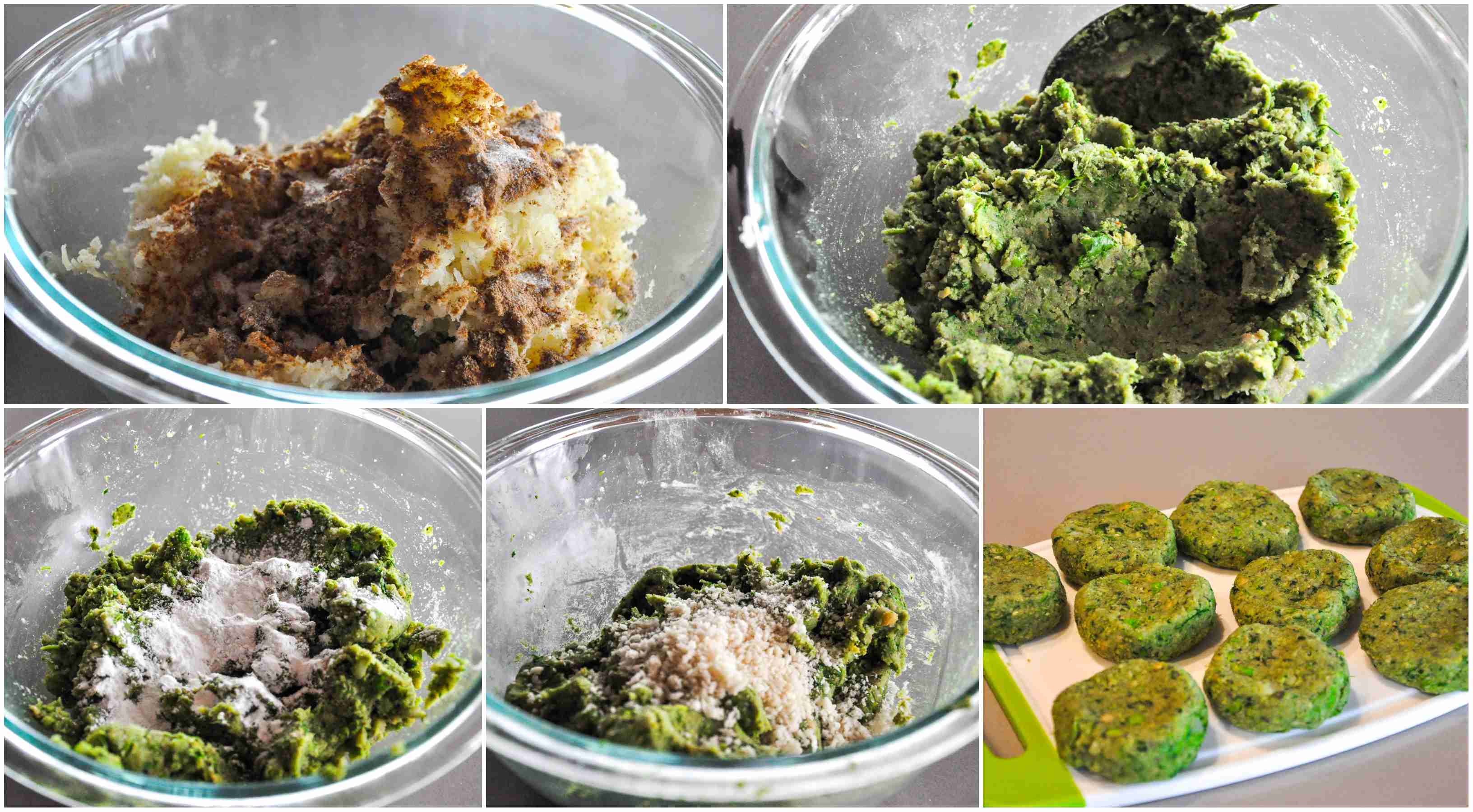 Hara Bhara Kabab (vegan, healthyish) - Honey, Whats Cooking