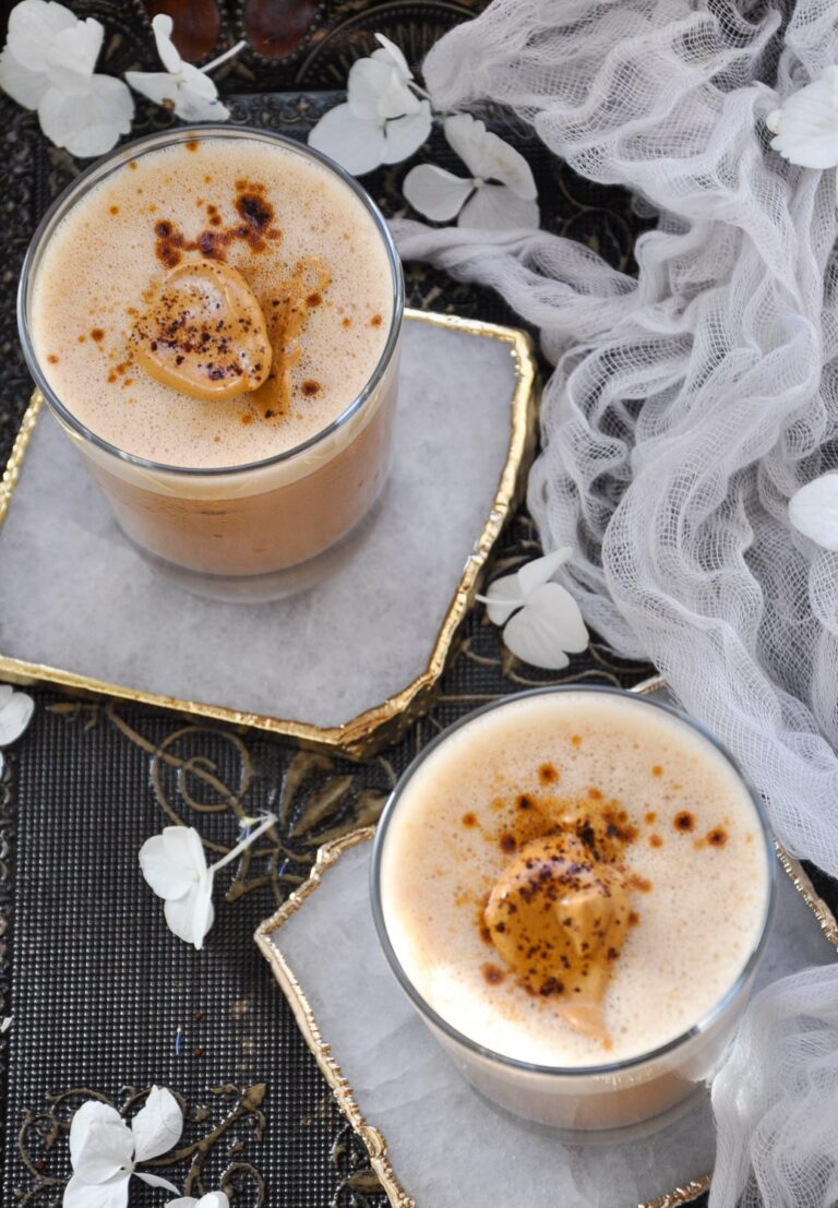 Vegan Dalgona Coffee | Whipped Coffee - Honey, Whats Cooking