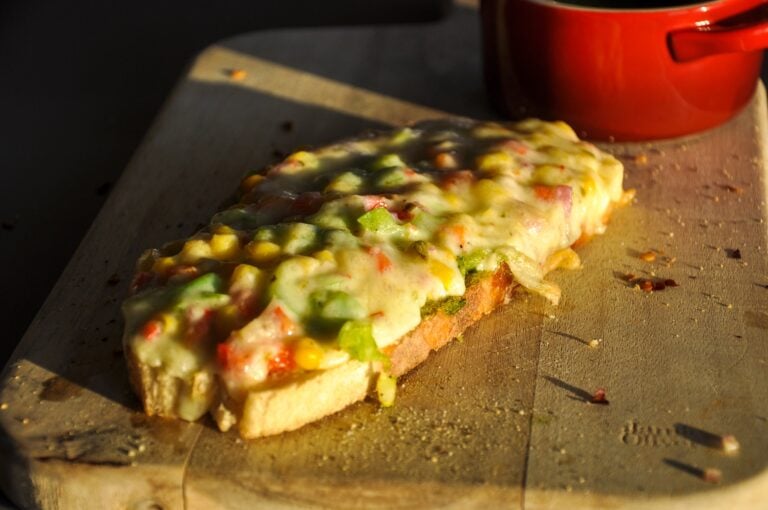 Cheese Chutney Corn Toastie (vegetarian) - Honey, Whats Cooking