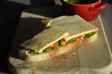 Cheese Chutney Corn Toastie (vegetarian) - Honey, Whats Cooking