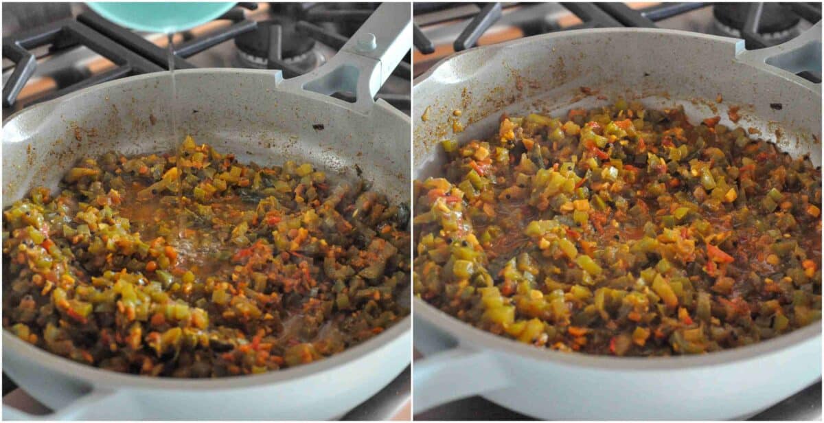 Capsicum Kura (Andhra Bell Pepper Curry) - Honey, Whats Cooking
