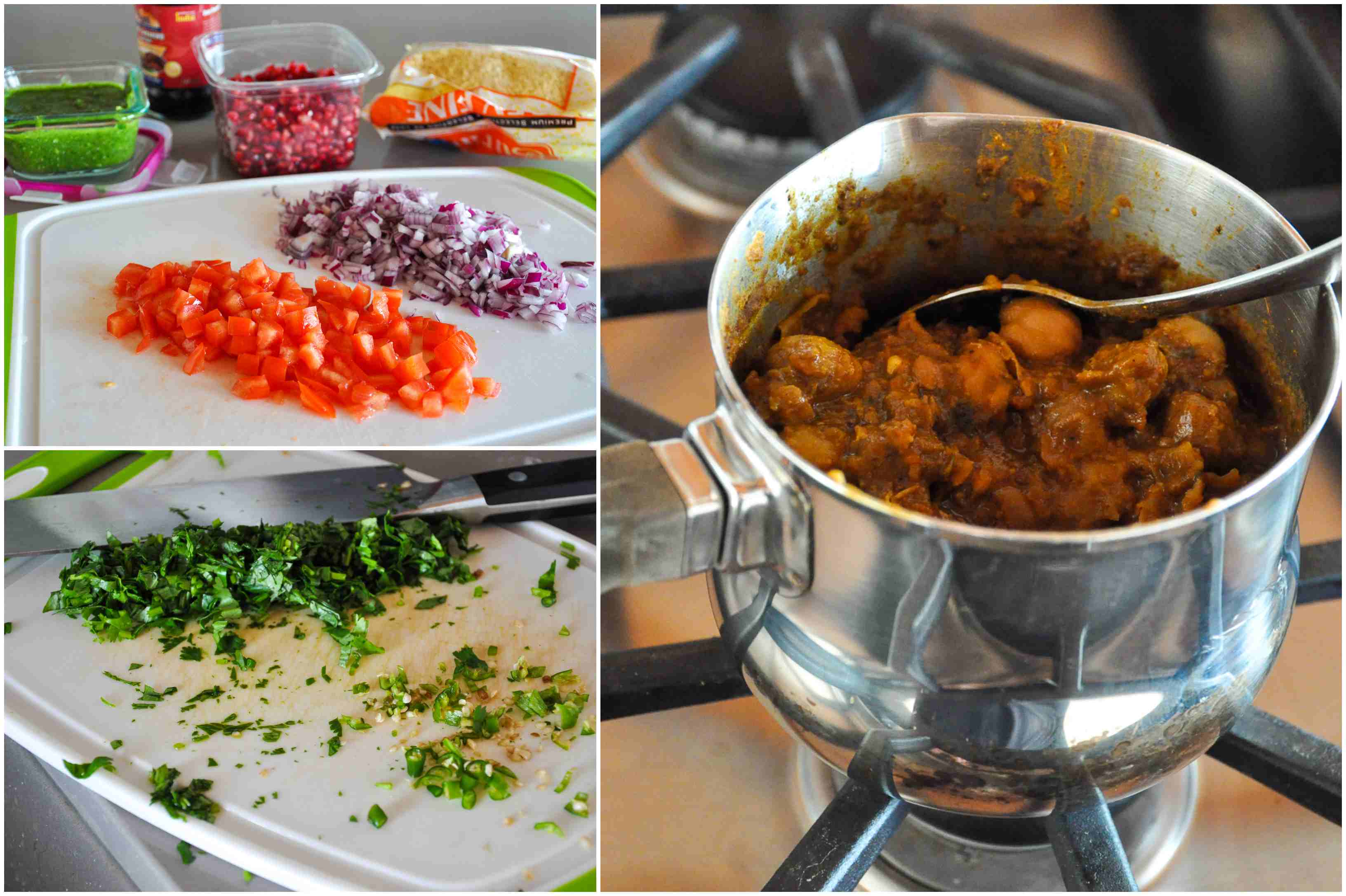 Chole Chaat Board - Honey, Whats Cooking
