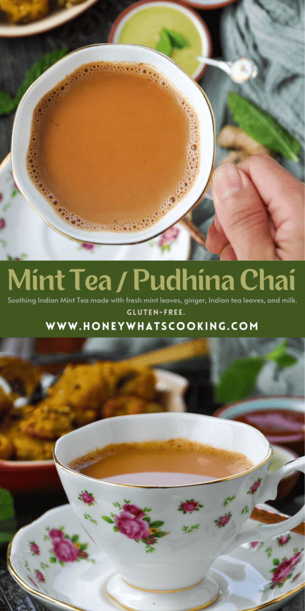 Mint Tea (Pudhina Chai) - Honey, Whats Cooking