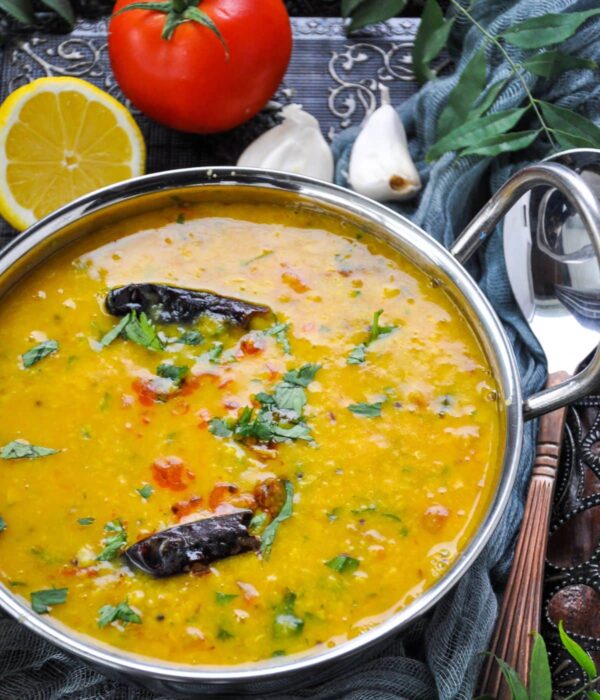 Tomato Dal | Andhra Style Tomato Pappu Recipe - Honey, Whats Cooking