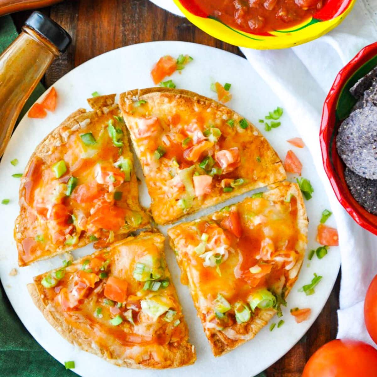 Taco Bell Mexican Pizza No Meat