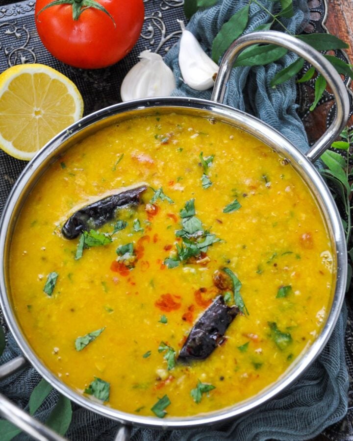 Tomato Dal | Andhra Style Tomato Pappu Recipe - Honey, Whats Cooking