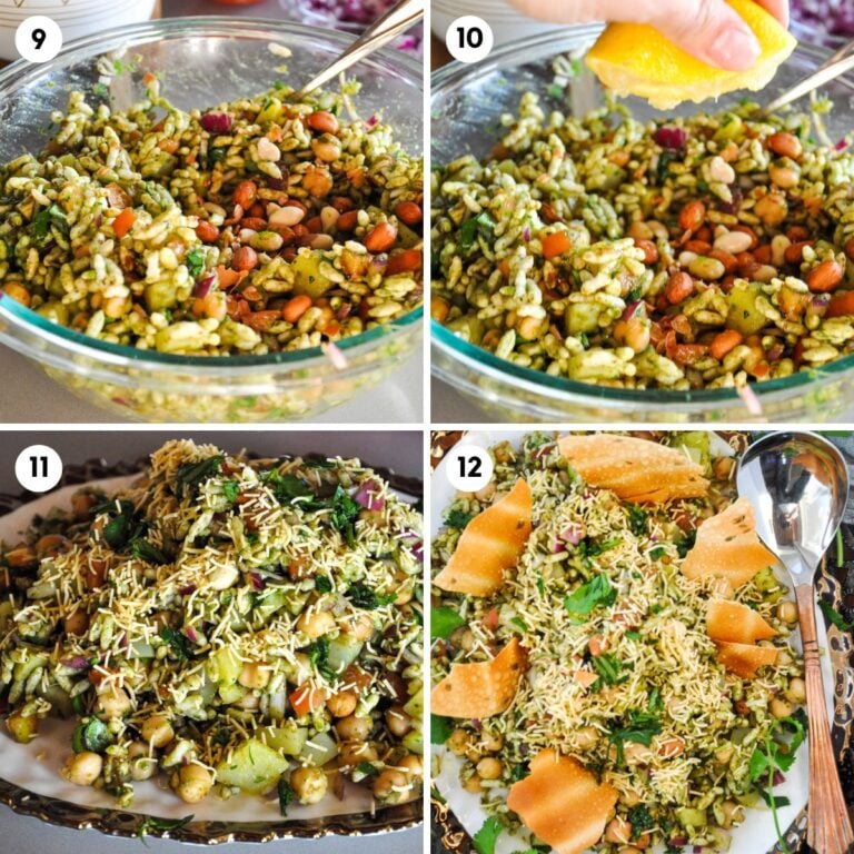 Bhel Puri Recipe with Chana - Honey, Whats Cooking