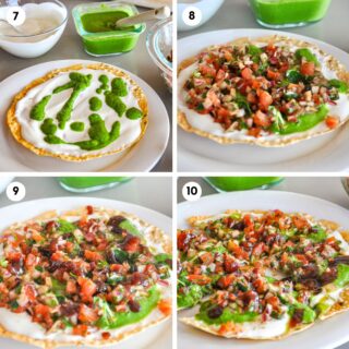 Masala Papad (Chaat Version) - Honey, Whats Cooking