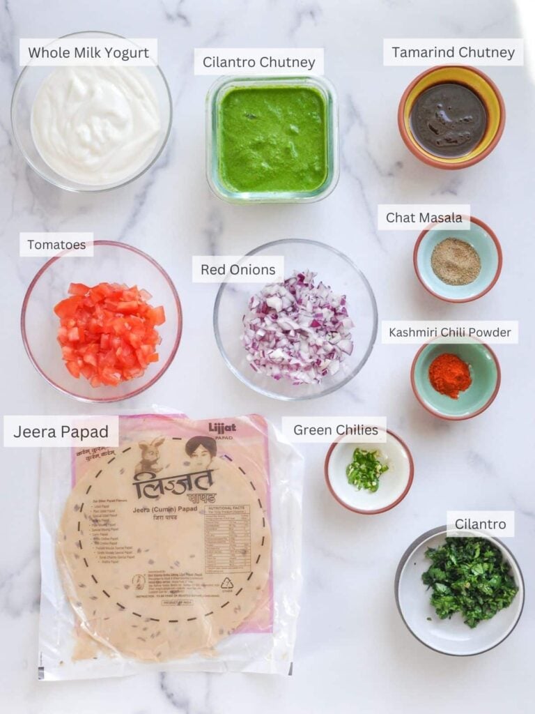 Masala Papad (Chaat Version) - Honey, Whats Cooking
