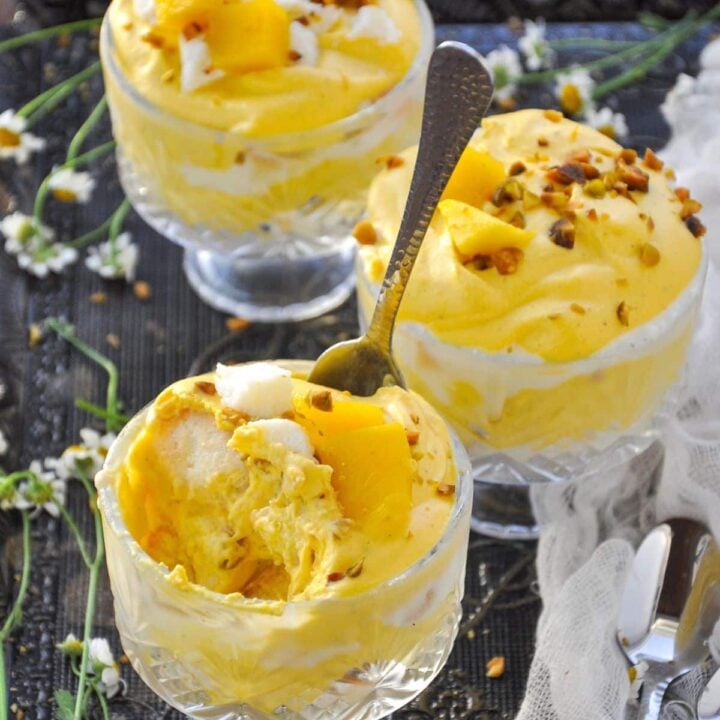 Mango Rasmalai Tiramisu (25 Minutes) - Honey, Whats Cooking
