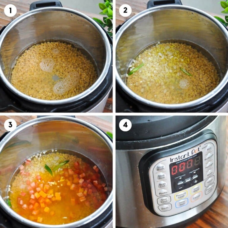 Toor Dal Tadka (Instant Pot) - Honey, Whats Cooking