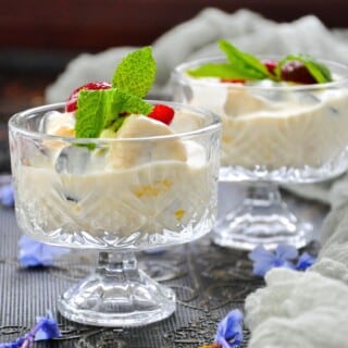 Fruit Cream (No-Cook Indian Fruit Salad with Cream) - Honey, Whats Cooking