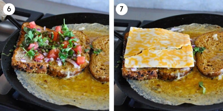 Bread Omelette Recipe - Honey, Whats Cooking