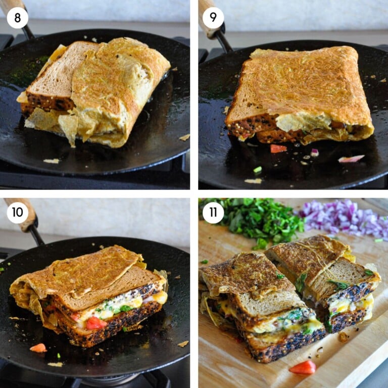 Bread Omelette Recipe - Honey, Whats Cooking