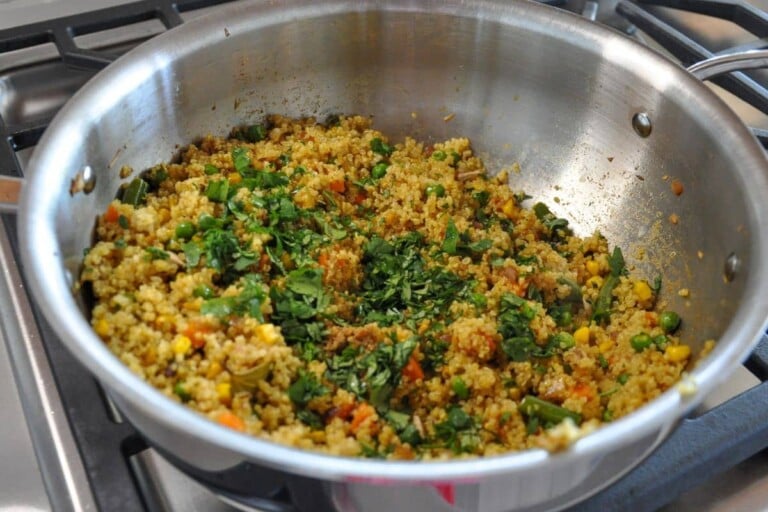 Quinoa Pulao with Mixed Vegetables - Honey, Whats Cooking